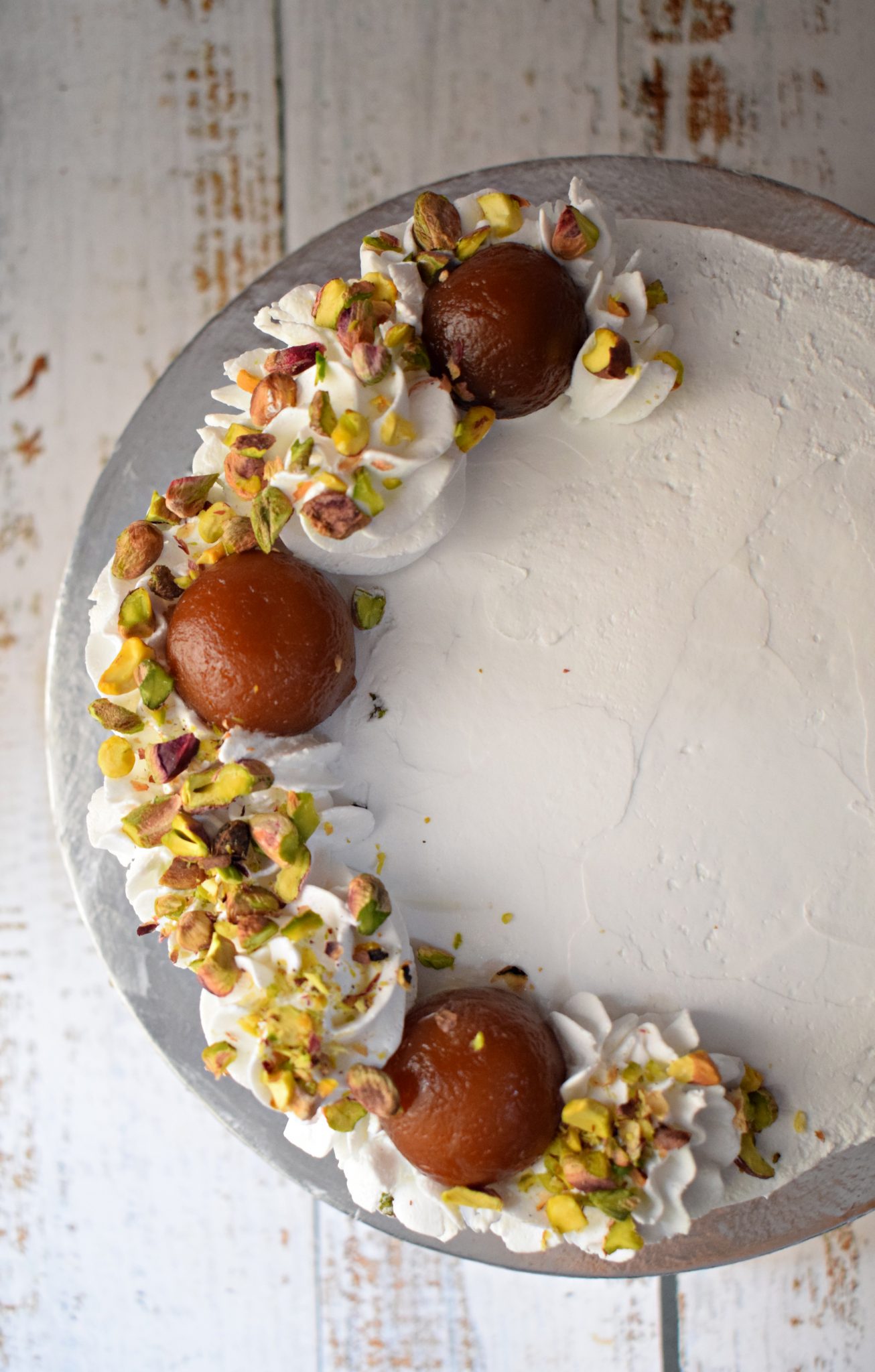 Gulab Jamun Cake - Baking with Rona