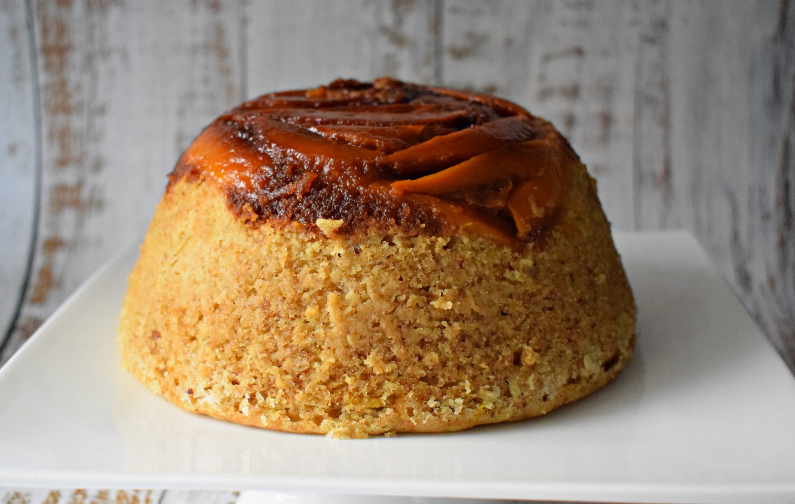 Steamed Mango Pudding - Baking with Rona