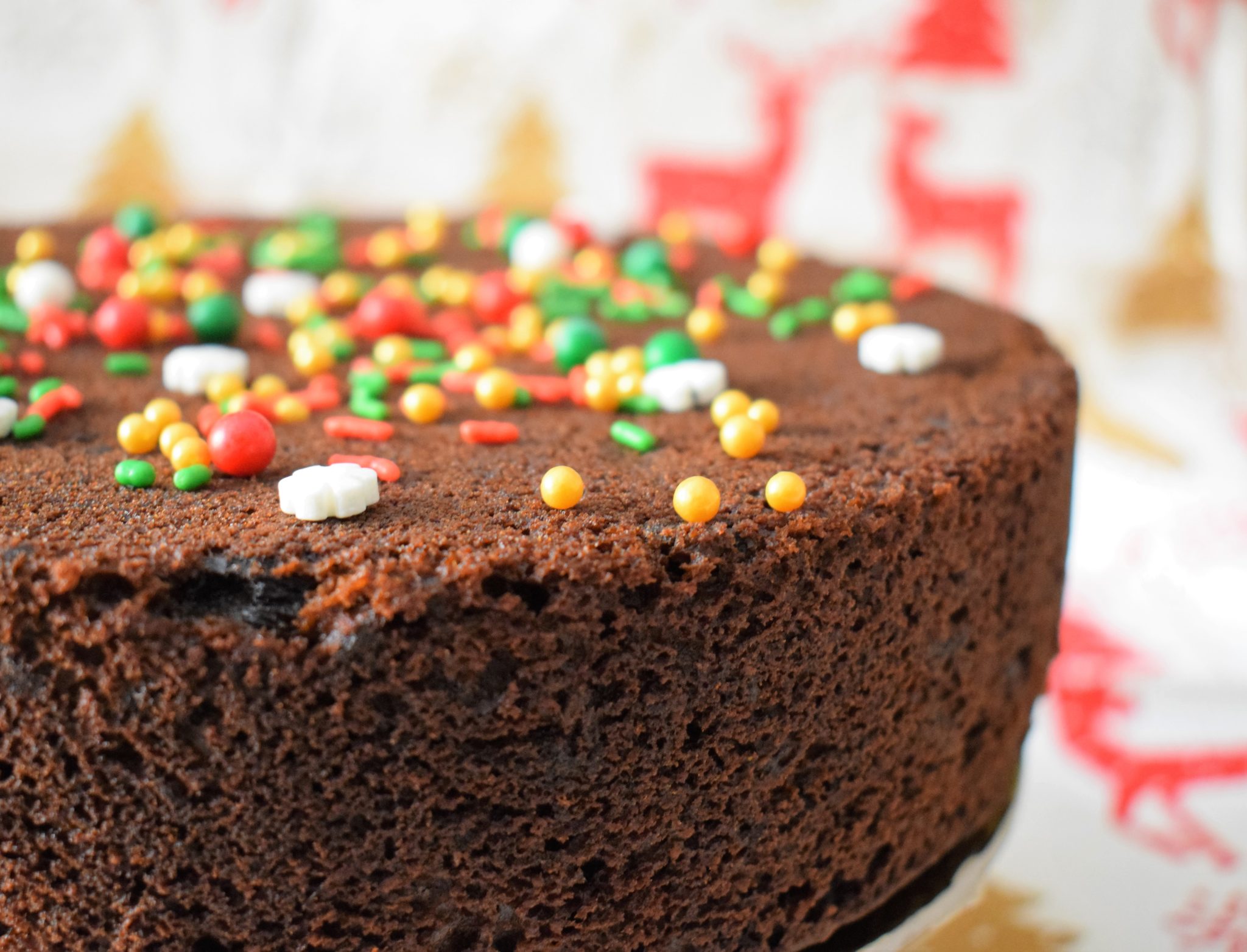 Chocolate Fruit Cake - Baking with Rona