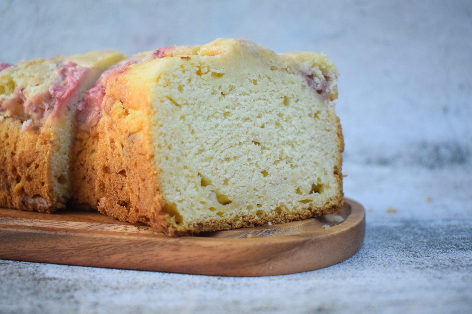 Strawberry and Cream Cheese Loaf - Baking with Rona