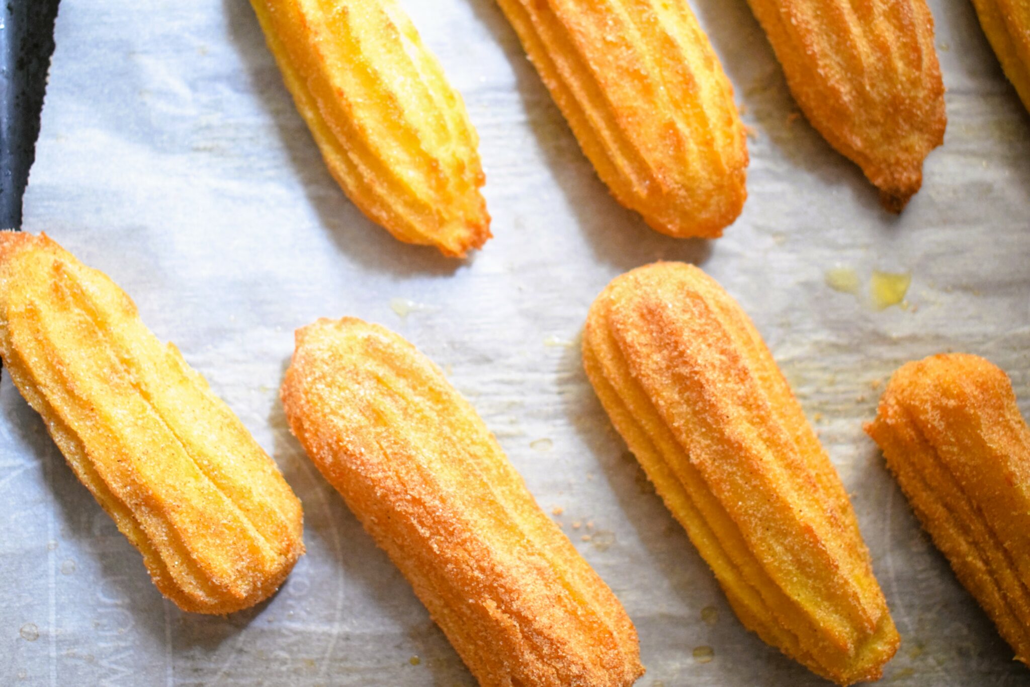 Baked Churros - Baking with Rona