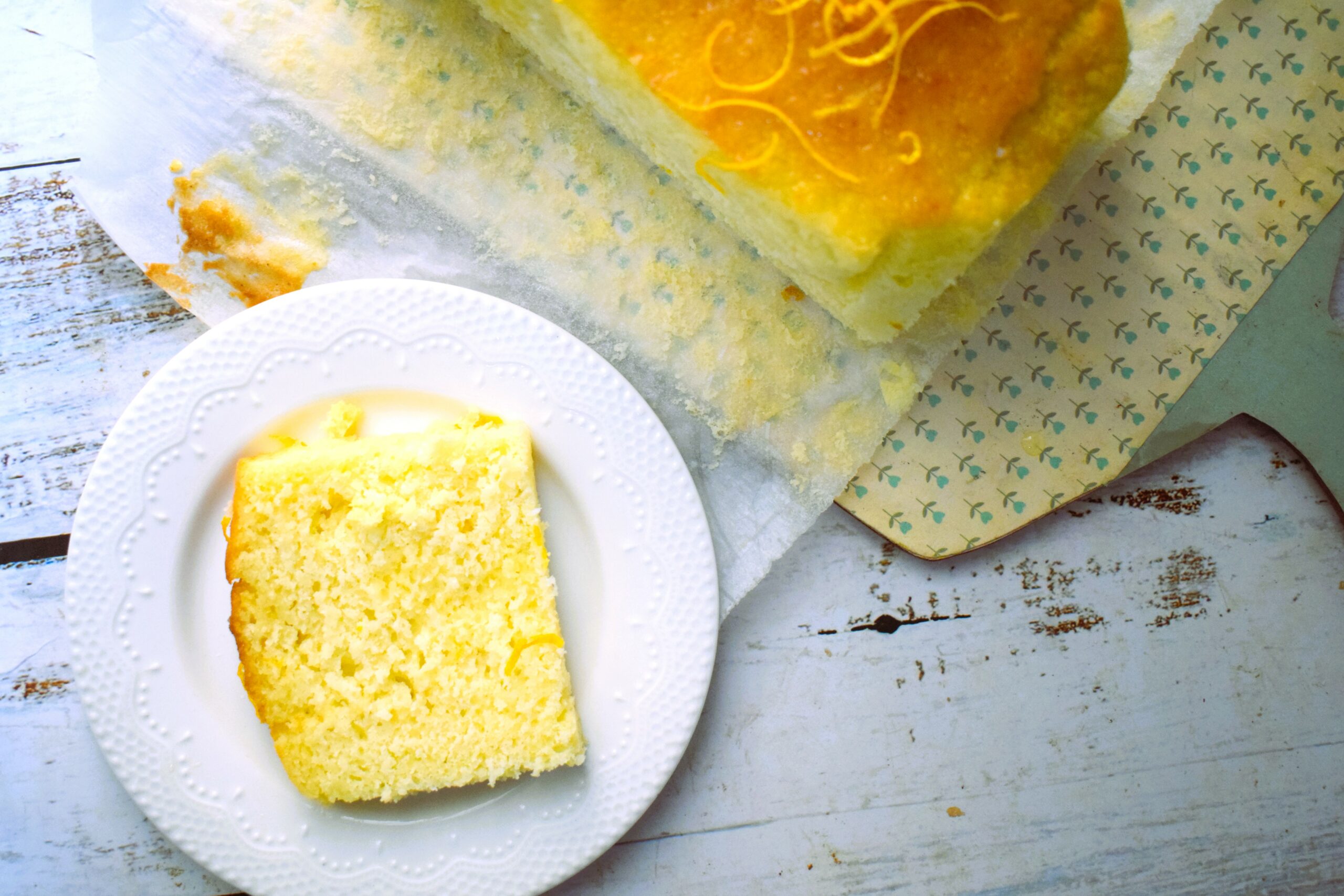 Orange Coconut Cake - Baking with Rona